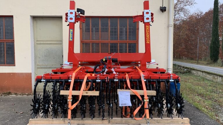 Ets Lafforgue. Houe rotative Einböck Rotarystar 6 mètres 40 à vendre