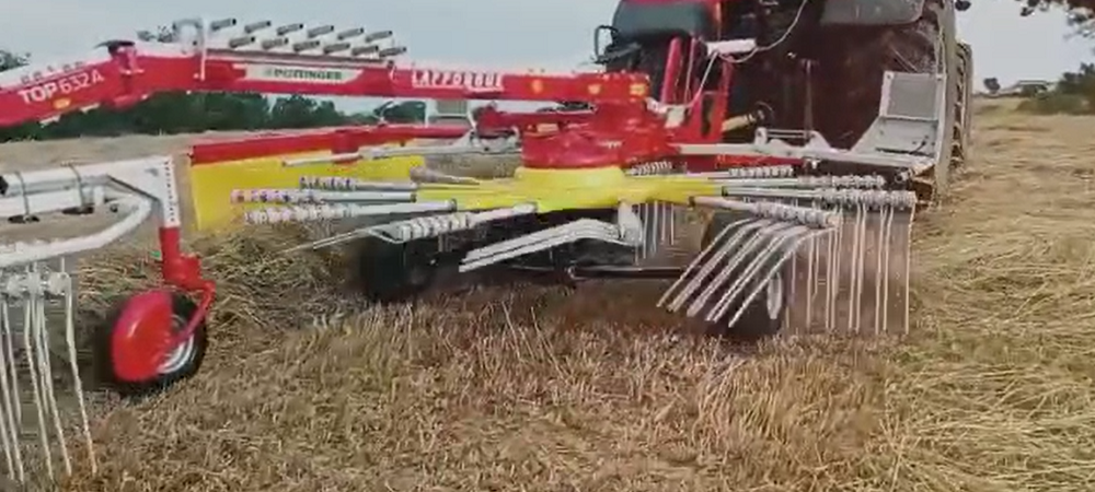 Etablissements Lafforgue. Andaineur Pottinger TOP 632 A neuf.